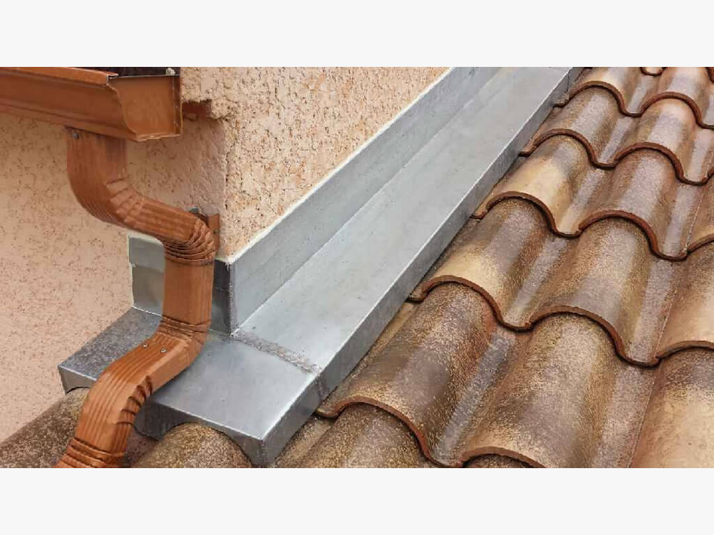 Solin de Jonction Latéral Zinc – La clinique du toit